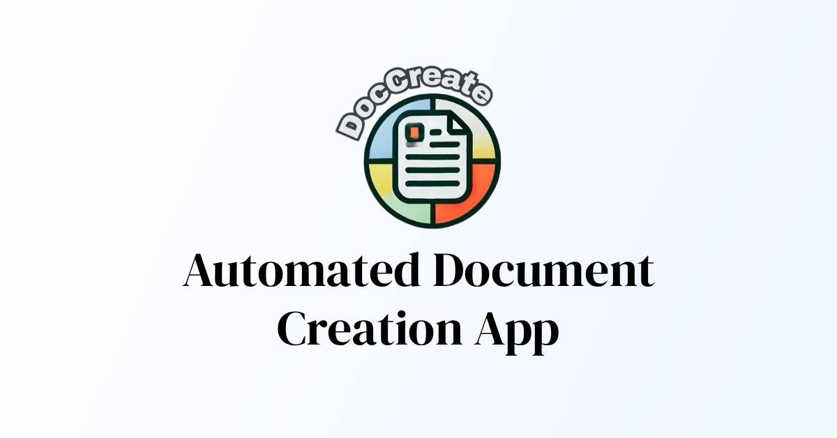 DocCreate – Automated Document Creation App for monday.com